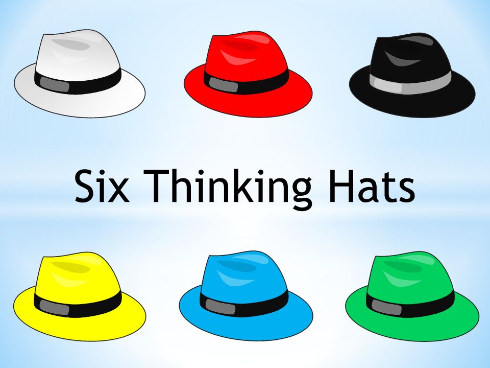 The Six Thinking Hats to Improve Productivity & Decision Making
